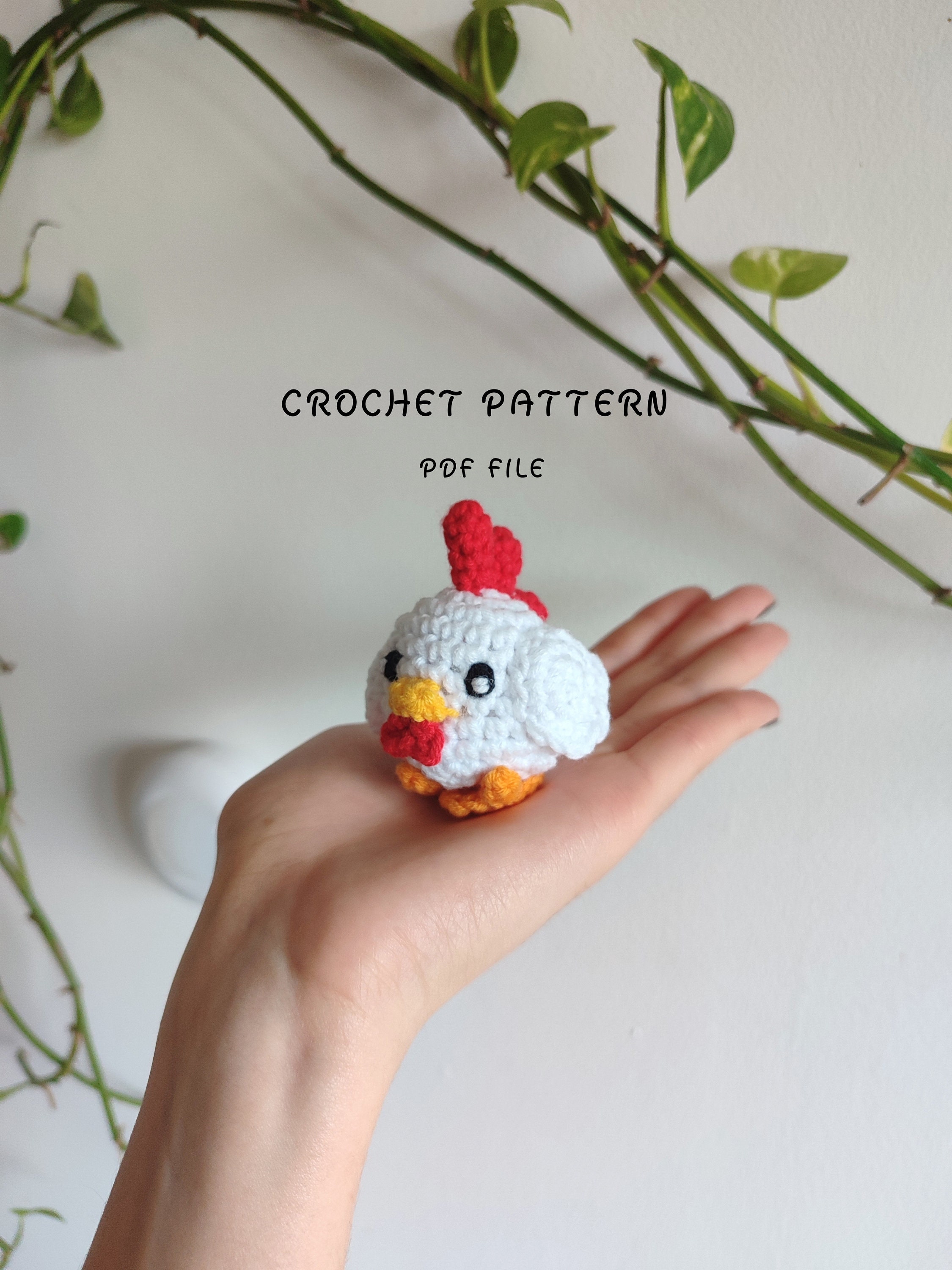 Chikipi Palworld Crochet Pattern. Crochet Chicken. Pdf File. - Etsy UK