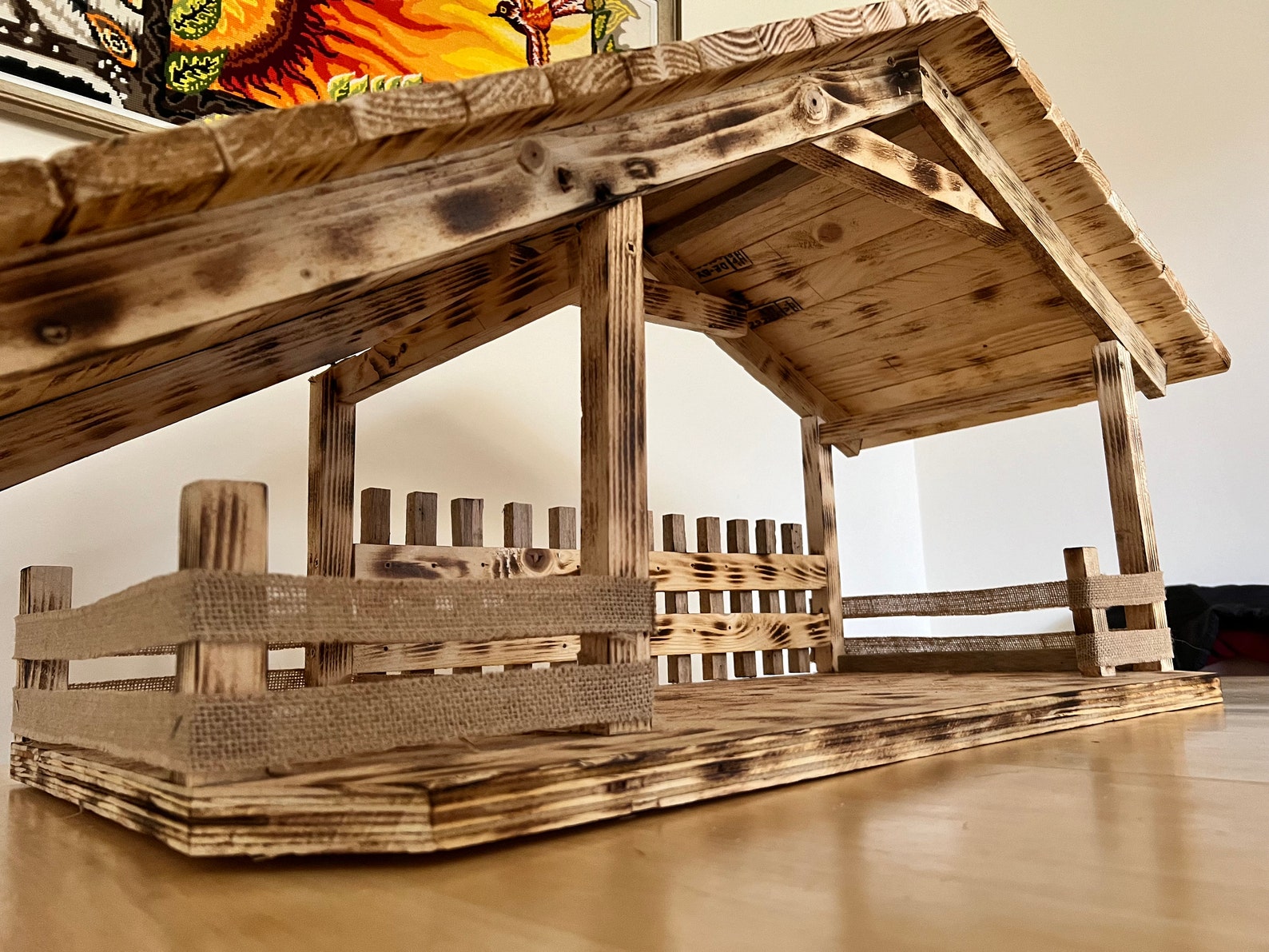 Wooden Nativity Scene - Etsy