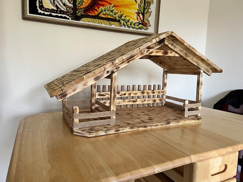 Wooden Nativity Scene - Etsy