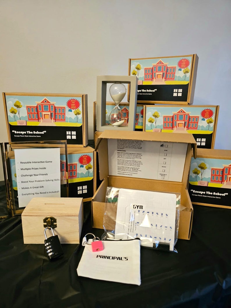 Escape Room in A Box - Etsy