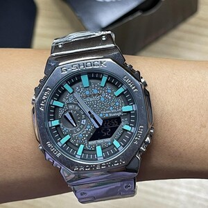 Casio Mod Custom Dial Gshock Steel Watch High-quality Casioak Mod ...