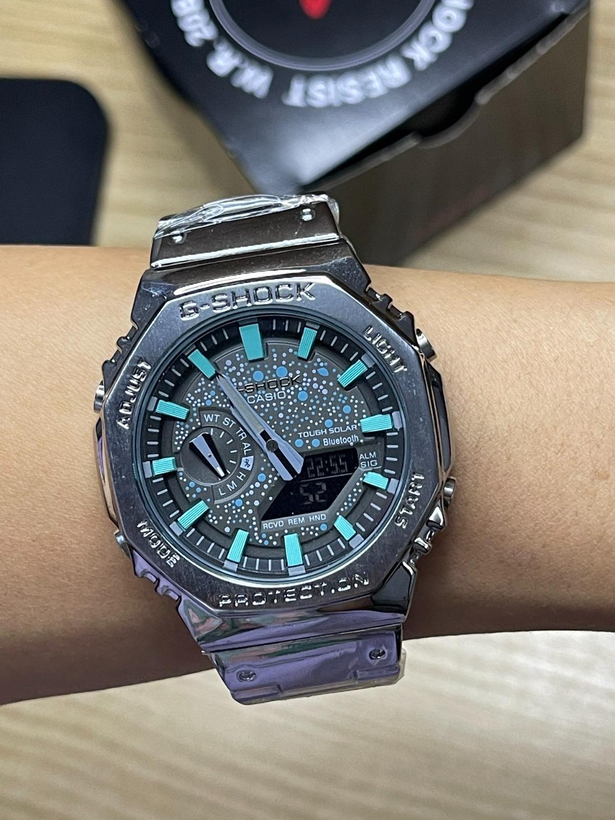 Casio Mod Custom Dial Gshock Steel Watch High-quality Casioak Mod ...