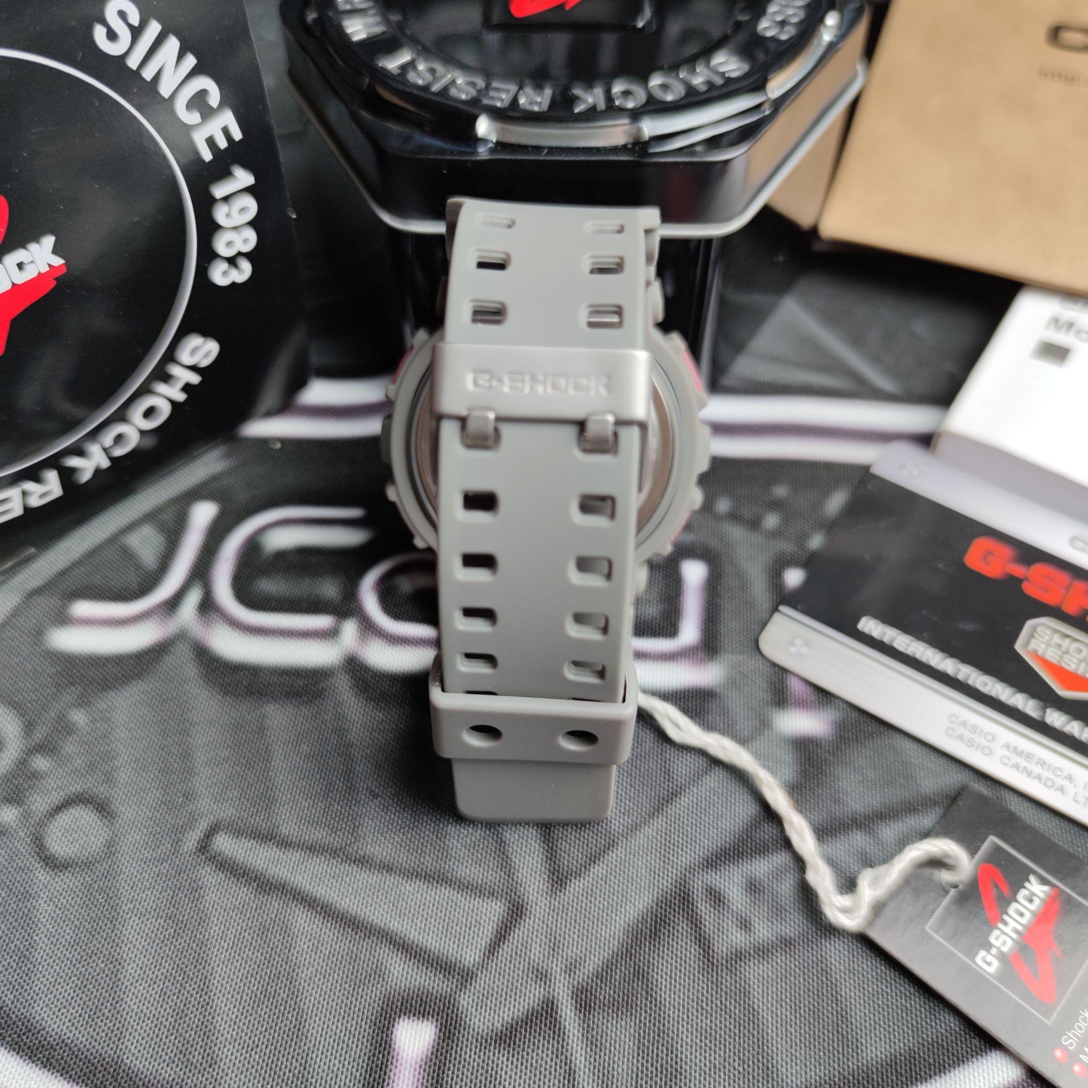 Casio Gshock Watch, Genuine Casio Grey Pink G-shock, Gshock Grey ...
