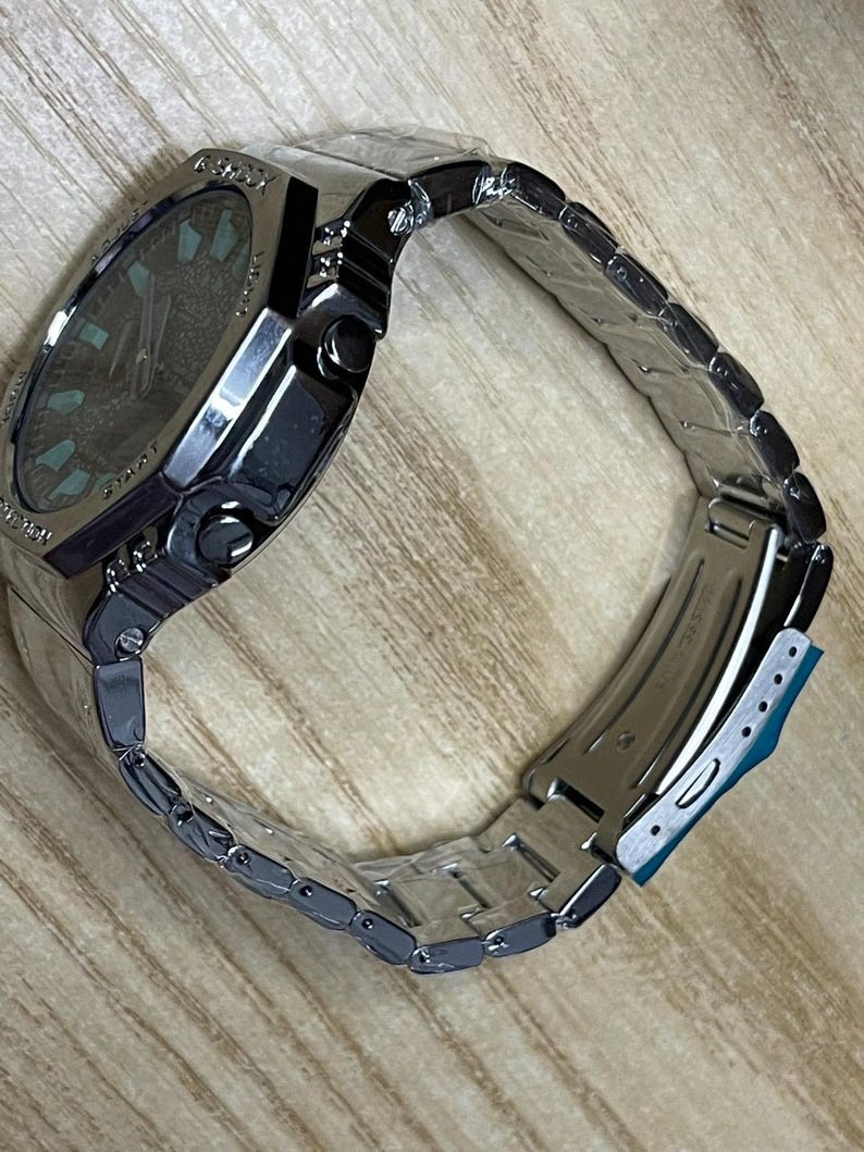 Casio Mod Custom Dial Gshock Steel Watch High-quality Casioak Mod ...