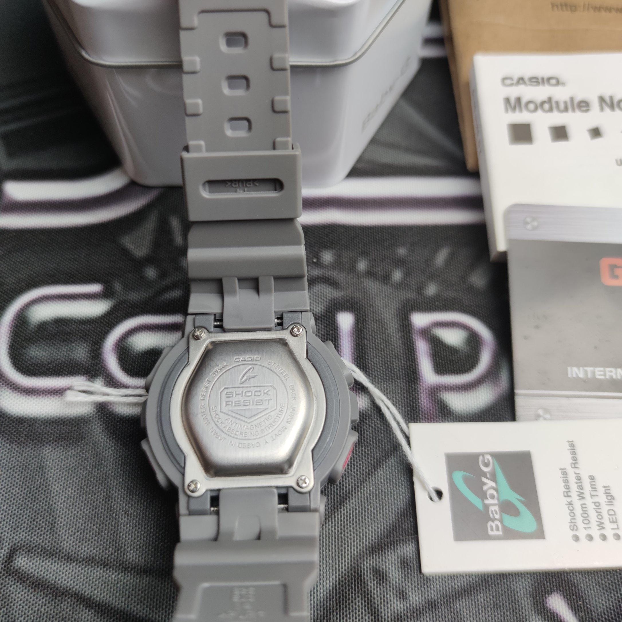Casio Gshock Watch, Genuine Casio Grey Pink G-shock, Gshock Grey ...
