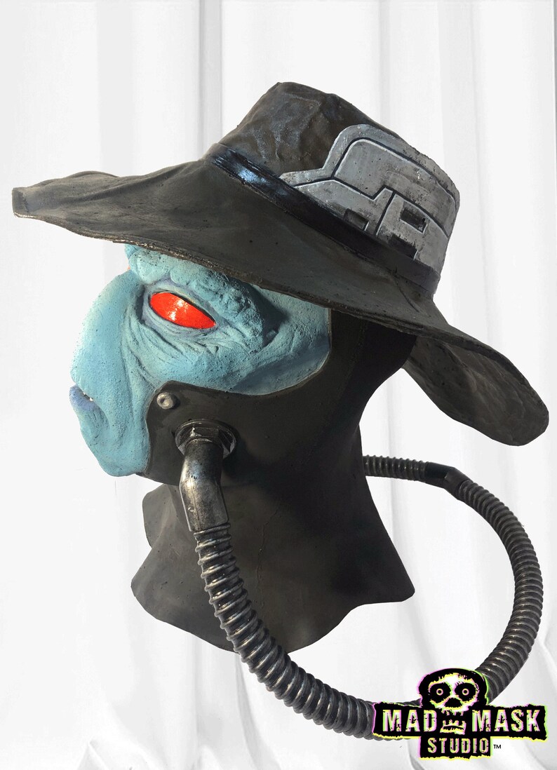 Cad Bane Latex Mask & Hat, Star Wars, the Book of Boba Fett - Etsy