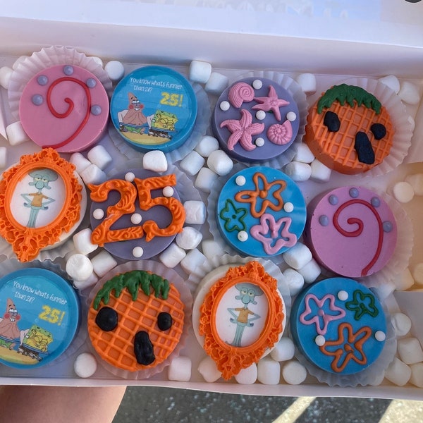 Spongebob Chocolate - Etsy