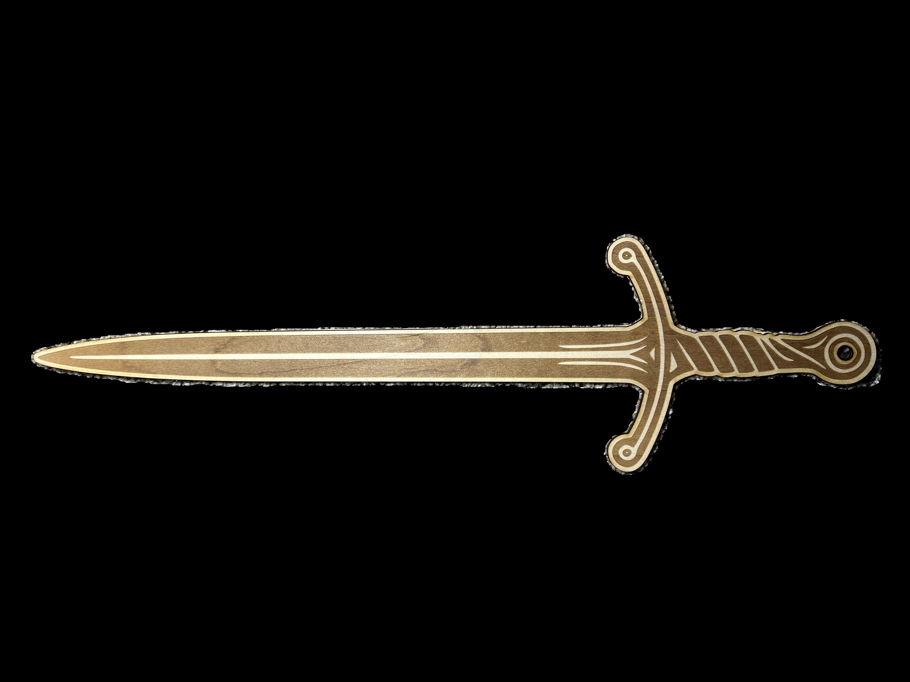 Toy Sword for Laser-cutting or Papercraft, Svg, Cricut, Cutting Machine ...