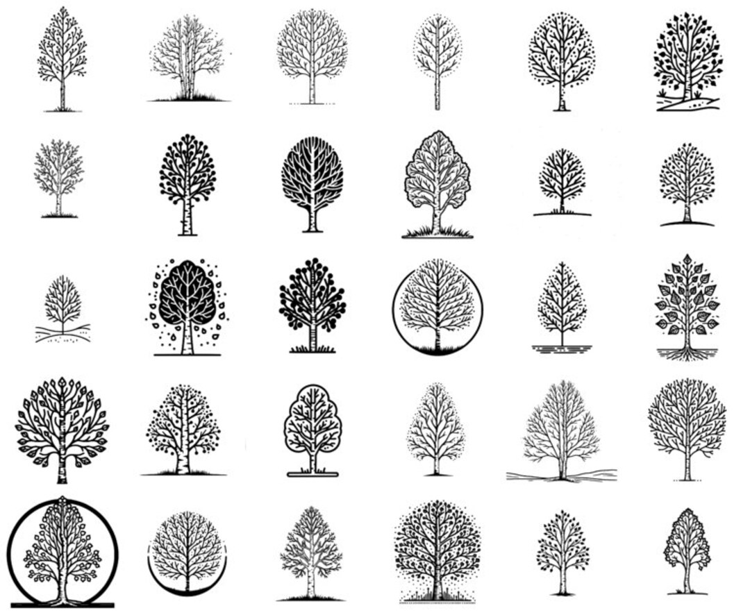 Aspen Svg Cut File Bundle Cricut Laser Cutter Engraving - Etsy