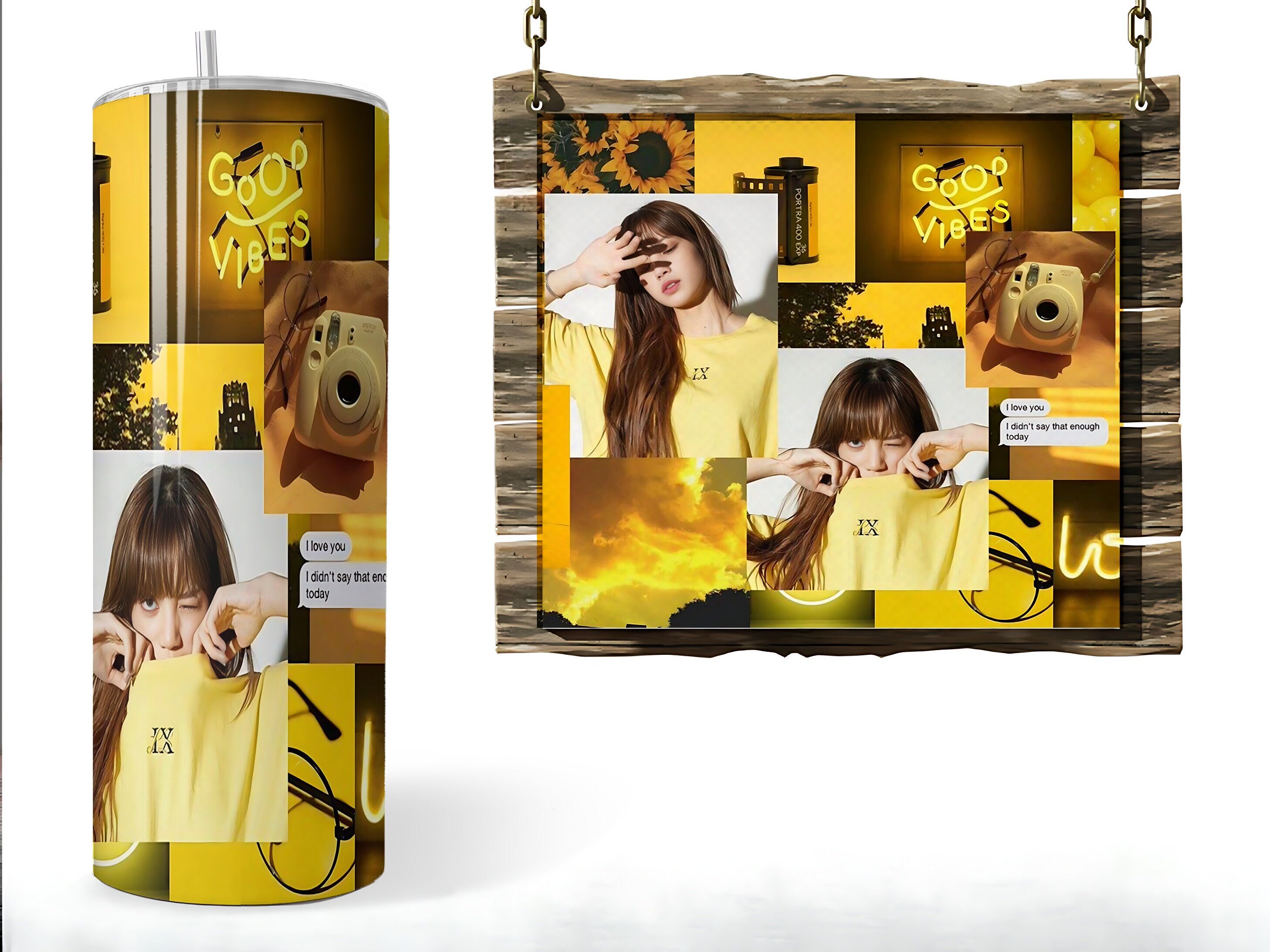 Lisa Blackpink 20 Oz Tumbler Wrap, Digital Download JPG, Sublimation ...
