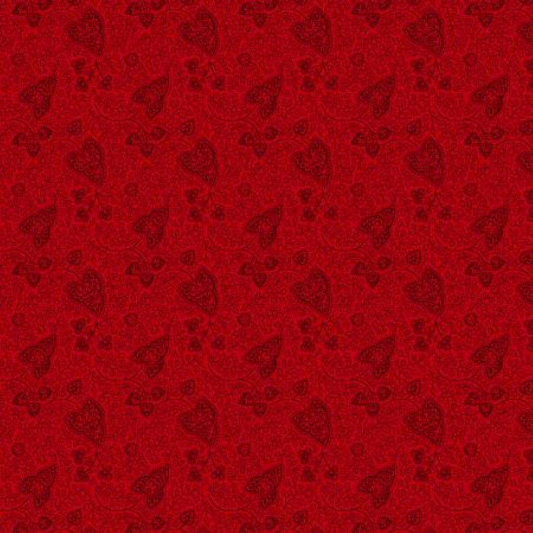Santa's Coming to Town - Red Monotone Leaf From Stacy West 1975-88 - Etsy