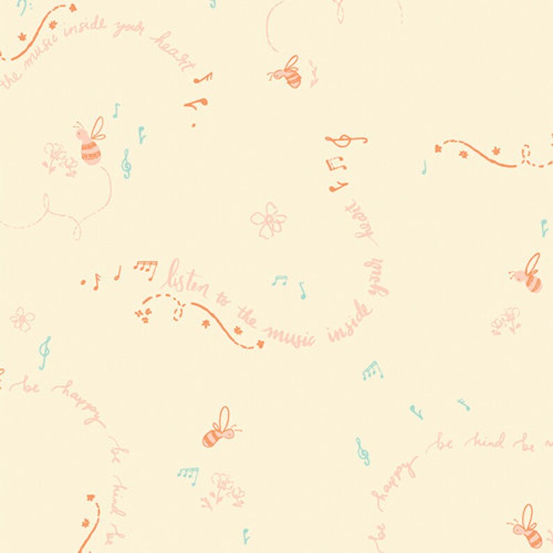 Art Gallery AGF Lullabee Bee You Sweet by Patty Basemi LUB88109 - Etsy