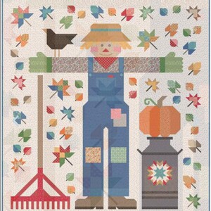 Lori Holt the Quilted Scarecrow by It's Sew Emma Quilt Pattern P051 ...