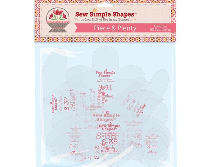 Lori Holt Flower Basket Sampler Sew Simple Shapes Templates STT-39765 ...