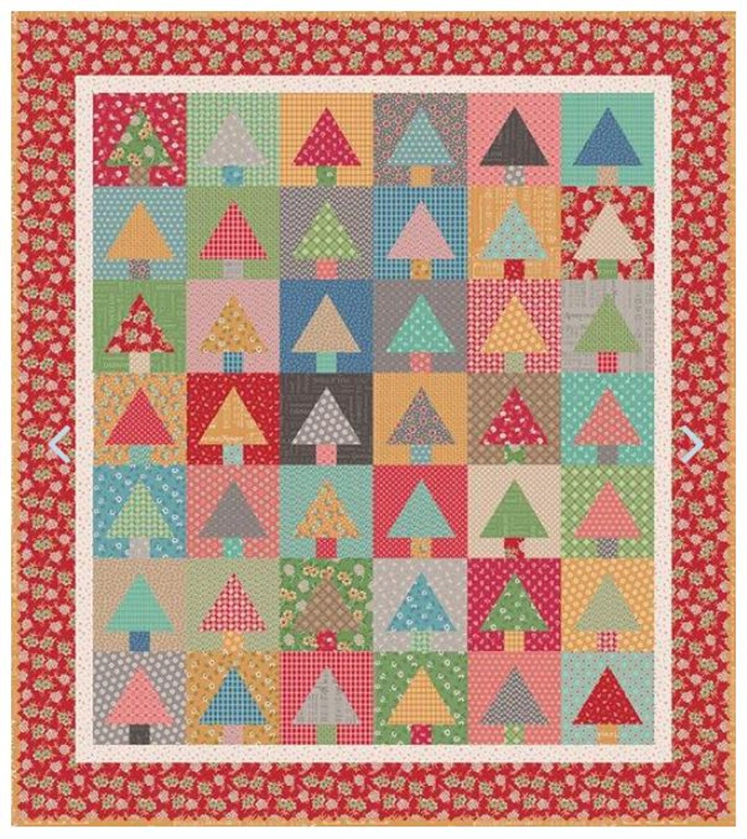 Buy Lori Holt Home Town Holiday Scrappy Tree Quilt Kit Online in India ...