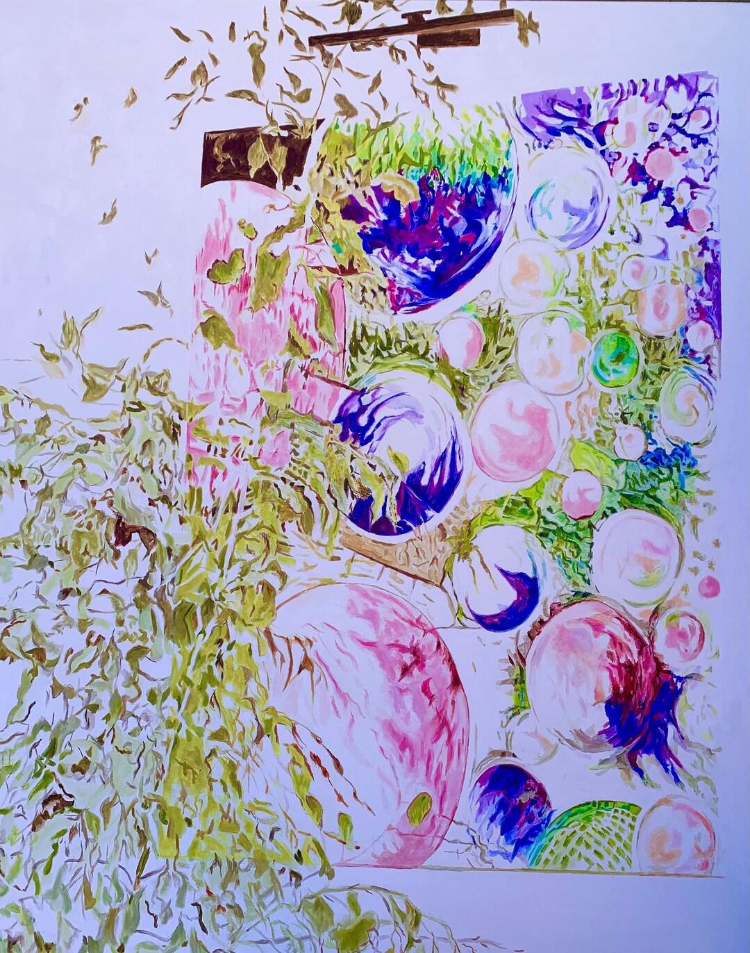 The Living Universe. 100x120cm - Etsy