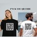 Wanna Date Me Tshirt, Custom QR Code Dating Shirt, Personalised QR Code ...