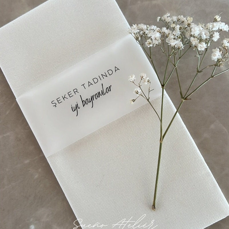 Buy Transparent Banderoles Online In India - Etsy India