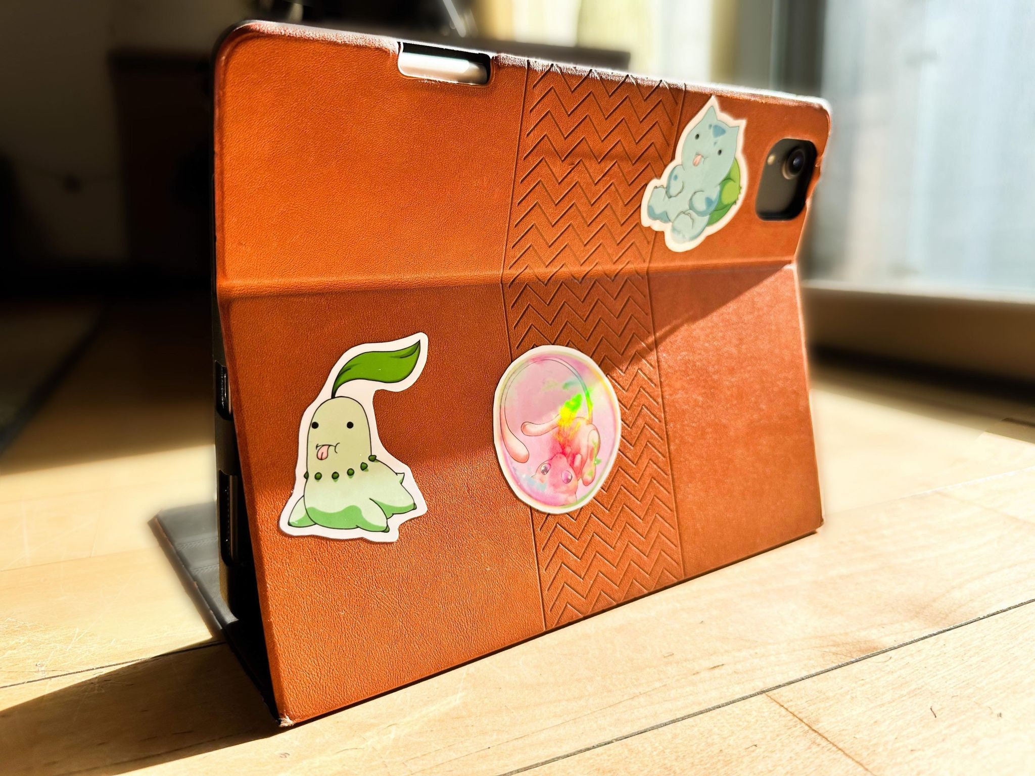 Pokemon Grass Type Bulbasaur Derpy Pokemon Vinyl Glossy Sticker for ...