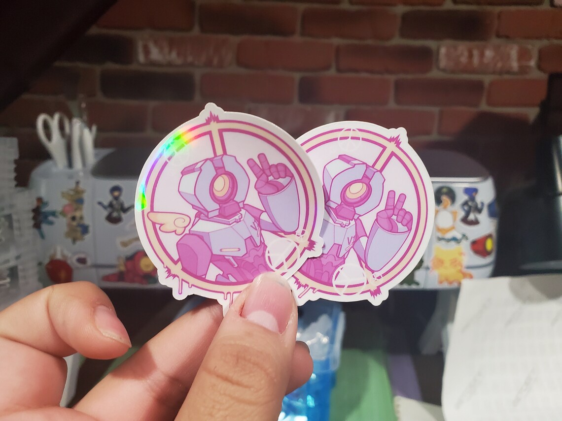 Last Chance!! V1 Peace Sign Cute Chibi ULTRAKILL Die Cut Sticker ...