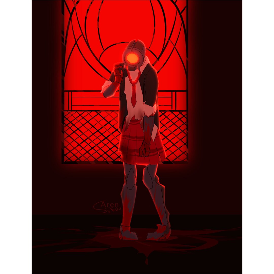 Blood Red Mirage ULTRAKILL Art Print by Arensika - Etsy