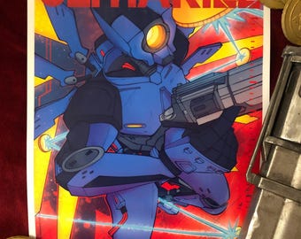 The Mechanical Trio V1, V2, & Mirage ULTRAKILL Art Print by Akans - Etsy