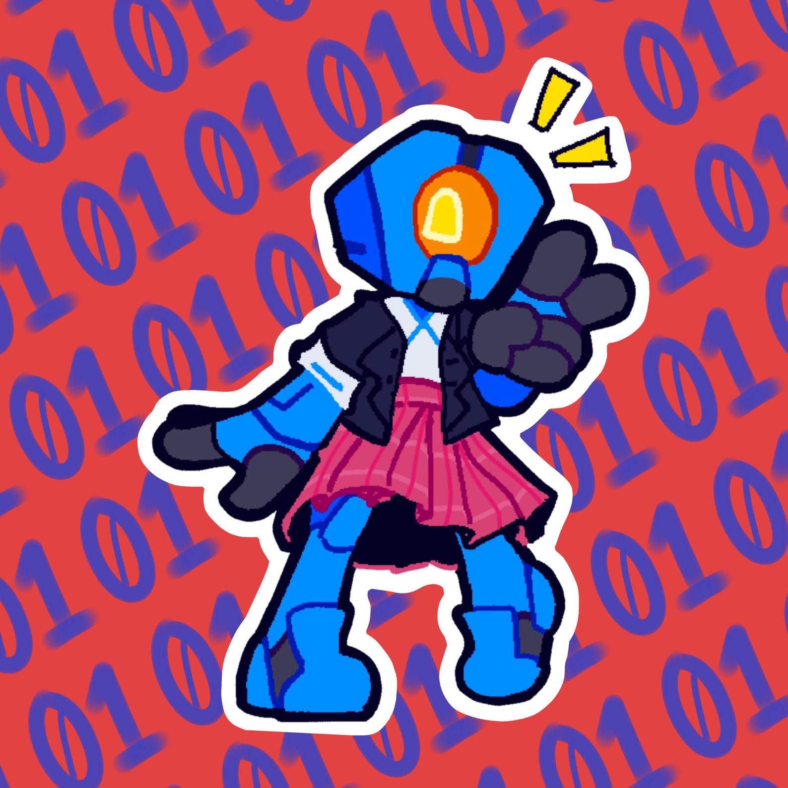 Mirage Kawaii Holo ULTRAKILL Sticker Designed by Sch01 - Etsy