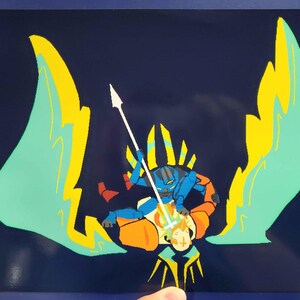 Piercer V1 & Gabriel Battle ULTRAKILL Art Print by Puterlovesyou - Etsy