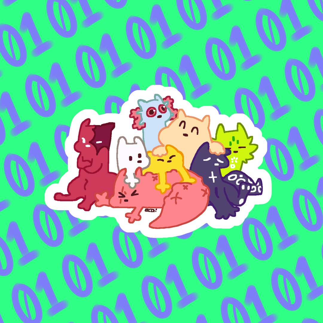 Rainworld Slugcat Pile, Survivor, Monk, Hunter, Artificer, Gourmand ...