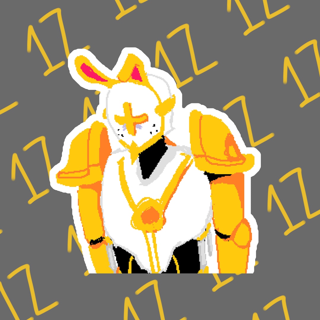 Gabriel Bunny ULTRAKILL Sticker Designed by 1zaan - Etsy