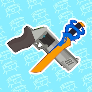 Gabriel Justice & Splendor, V1 Marksman ULTRAKILL Stickers Designed by ...