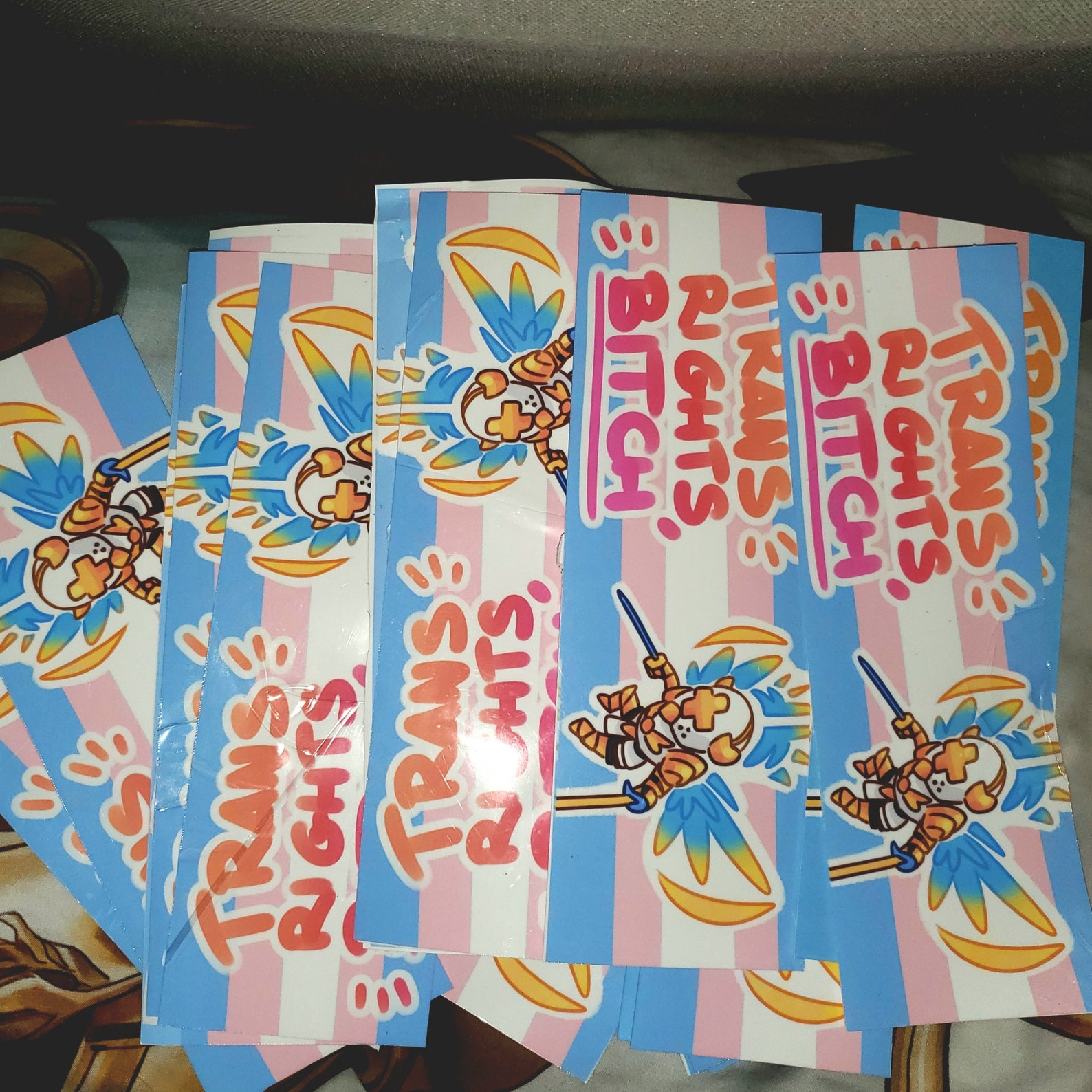 ULTRAKILL Gabriel Trans Rights Sticker Designed by Akans - Etsy Canada