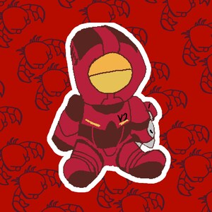 Ultrakill V1 Plushie - Etsy