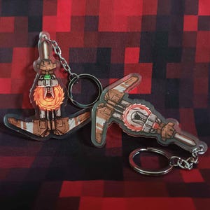 ULTRAKILL Assorted Weapon 2.5'" & 3" Double Sided Acrylic Keychains ...