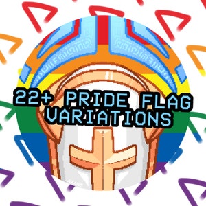 PRIDE Icon Gabriel ULTRAKILL Stickers (22 Options) Designed by Akans ...