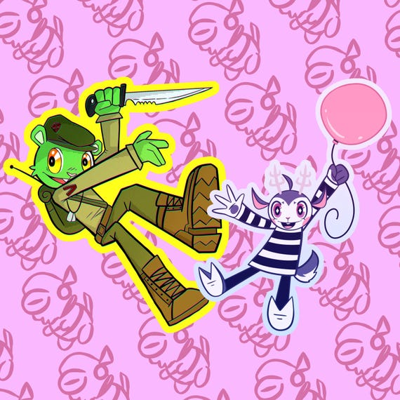 Happy Tree Friends Mime Anime