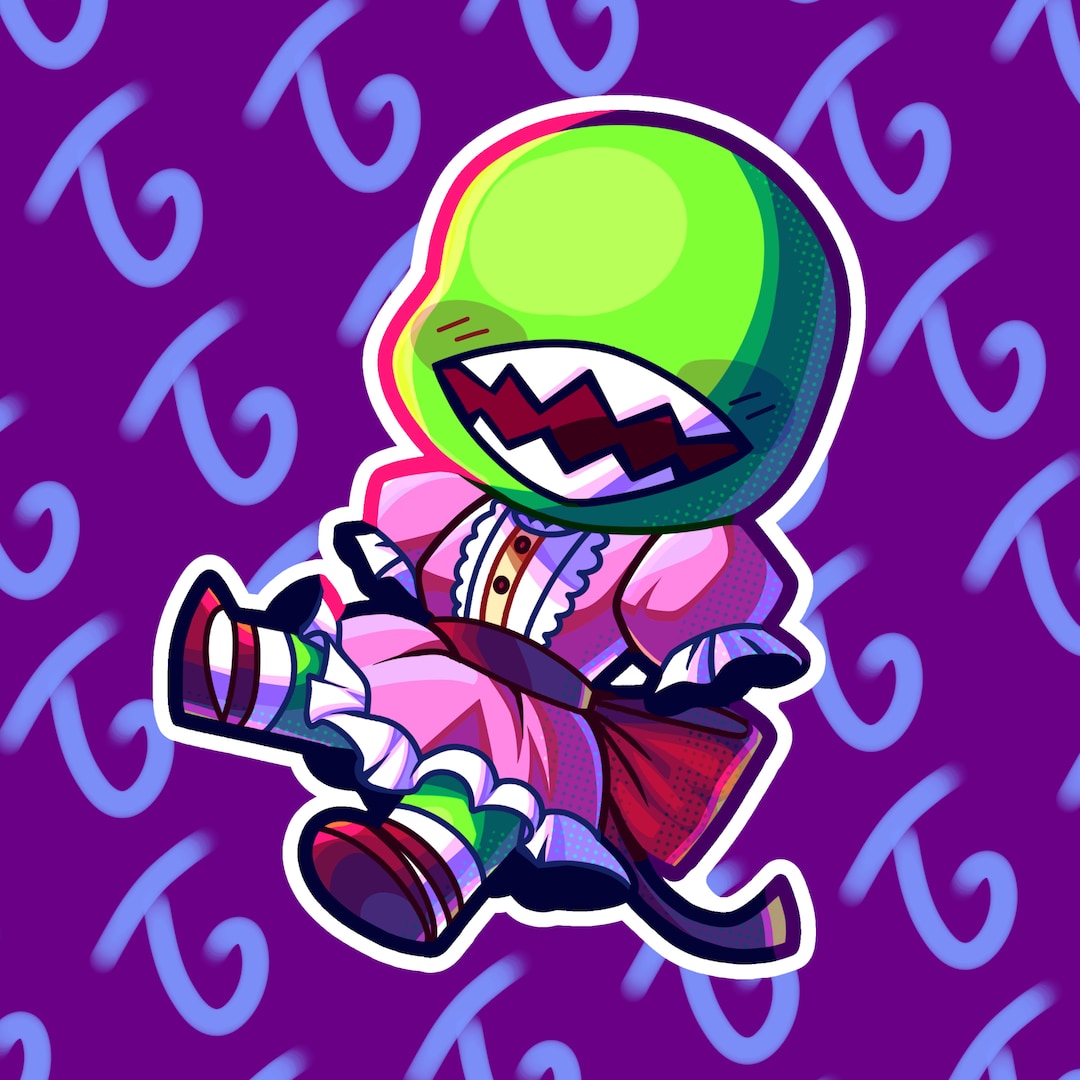 Magical Girl Filth ULTRAKILL Die Cut Sticker Designed by Jyun - Etsy