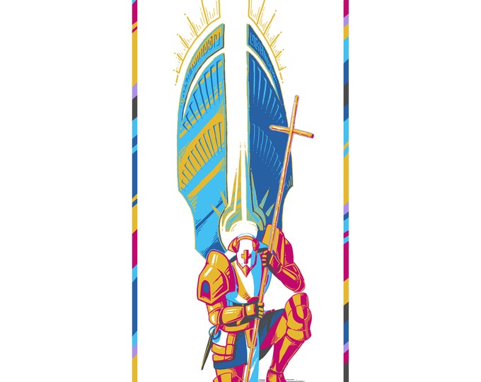 Colorful Gabriel ULTRAKILL Art Print by Akans - Etsy