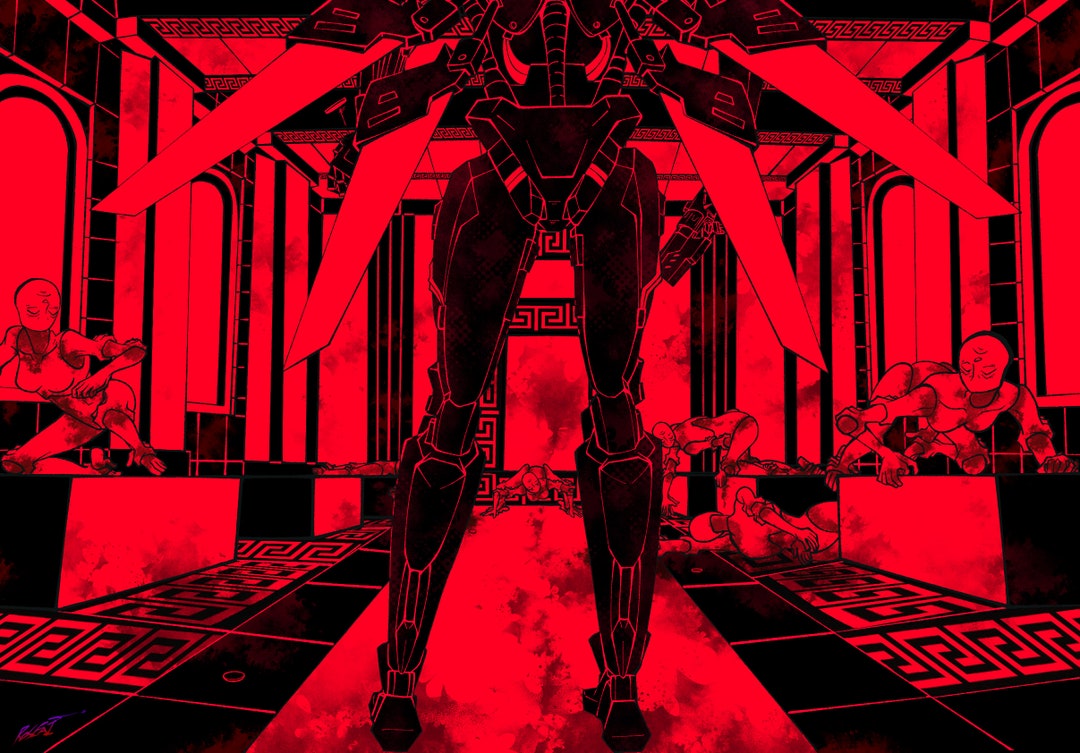 The World Looks White, the World Looks Red Mannequin Layer 7 ULTRAKILL ...