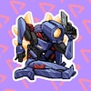 Mirage Kawaii Holo ULTRAKILL Sticker Designed by Sch01 - Etsy
