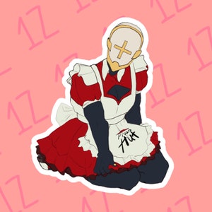 Among Us V1, V2, Gutterman, & Guttertank ULTRAKILL Die Cut Stickers ...