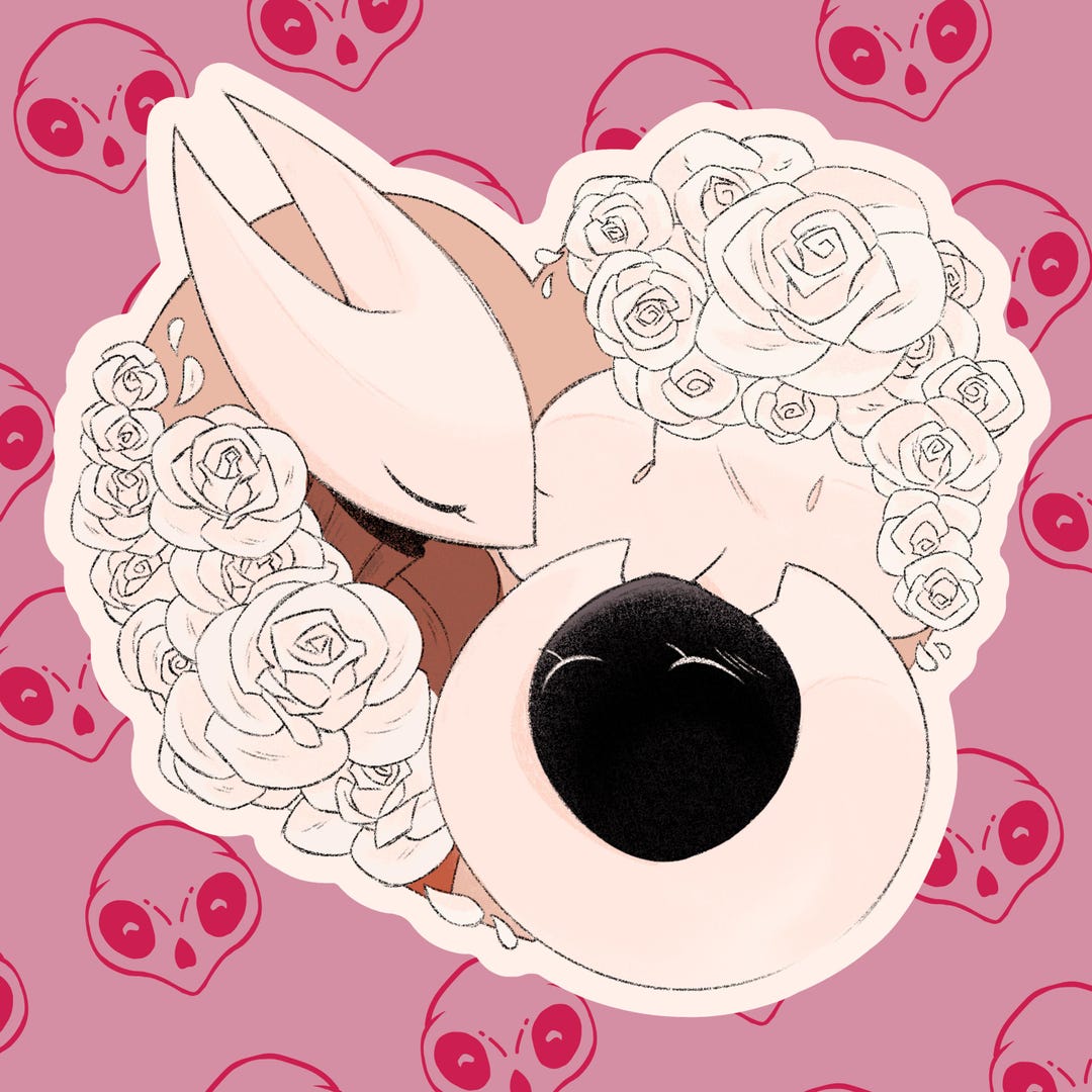 Hornet X Lace Bug Yuri Silk Song Sticker Designed By - Etsy