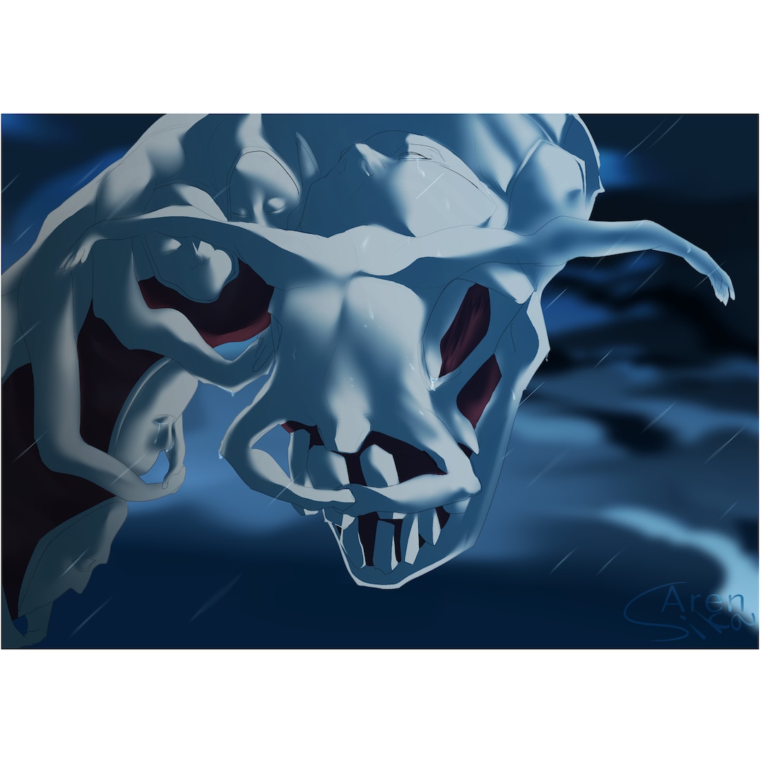 Leviathan ULTRAKILL Art Print by Arensika - Etsy