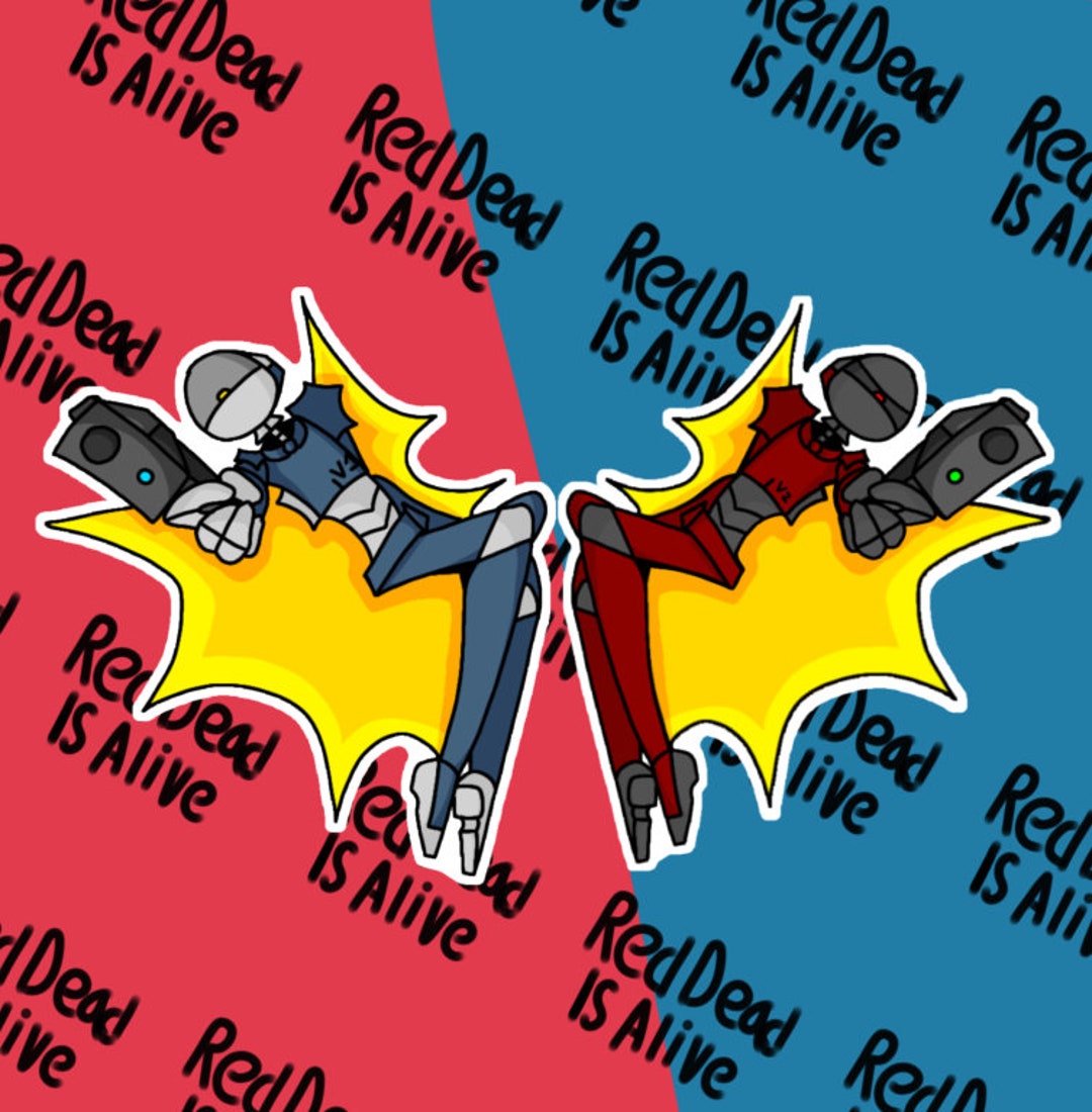 ULTRAKILL Shooter V1 & V2 Stickers Designed by Reddeadisalive - Etsy