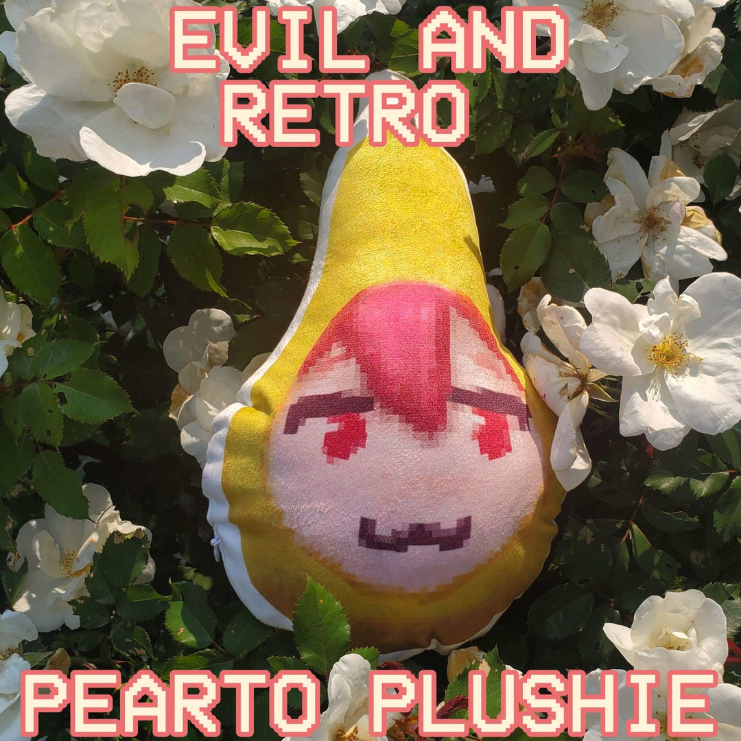 Pearto Kasane Teto Pillow Plush UTAU Synthv Vocaloid Designed by ...