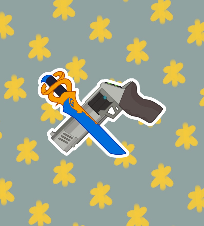 ULTRAKILL Gabriel Justice & Splendor V1 Marksman Stickers - Etsy