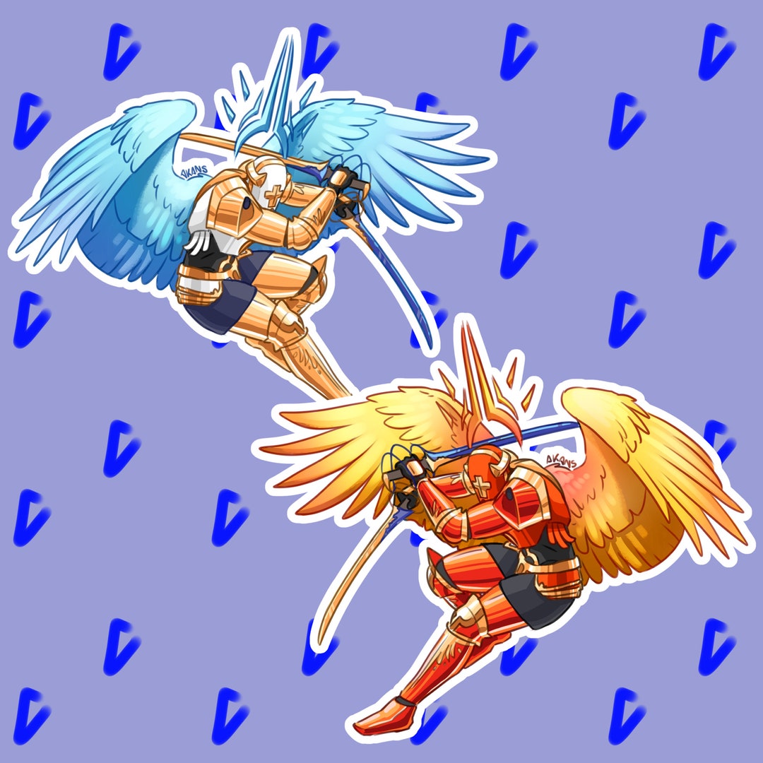 Gabriel Battle ULTRAKILL Sticker Designed by Akans - Etsy