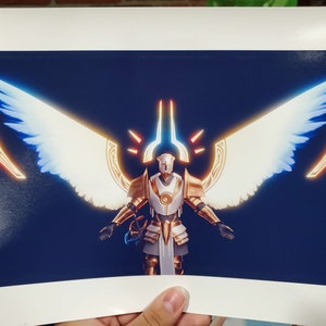 Gabriel ULTRAKILL 3D Model Rendered Art Print by Dotflare - Etsy