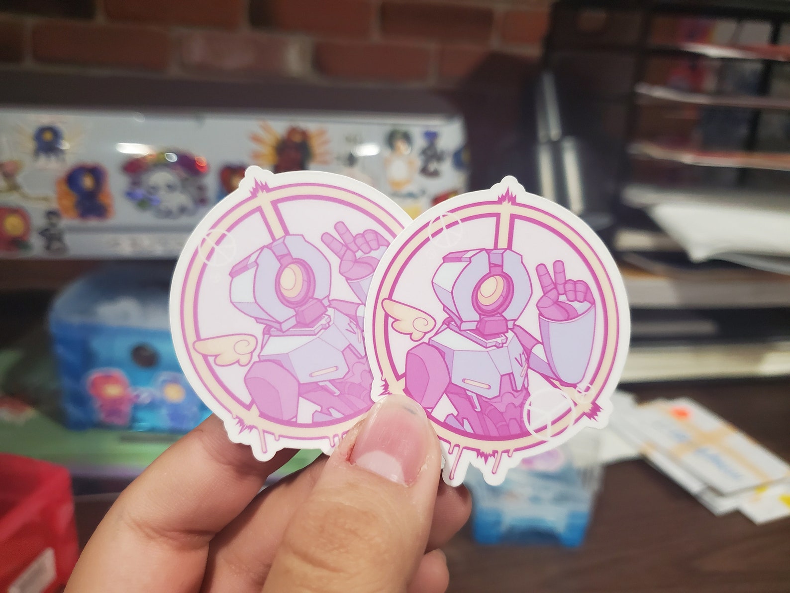 Last Chance!! V1 Peace Sign Cute Chibi ULTRAKILL Die Cut Sticker ...