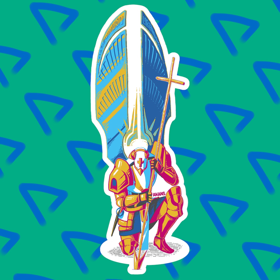 Gabriel Spear ULTRAKILL Sticker Designed by Akans - Etsy